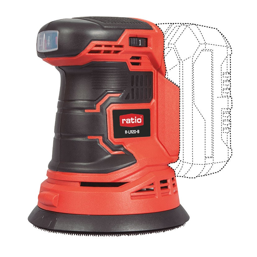 Lijadora rotorbital Ø 125 mm. RLR20-B | Leroy Merlin