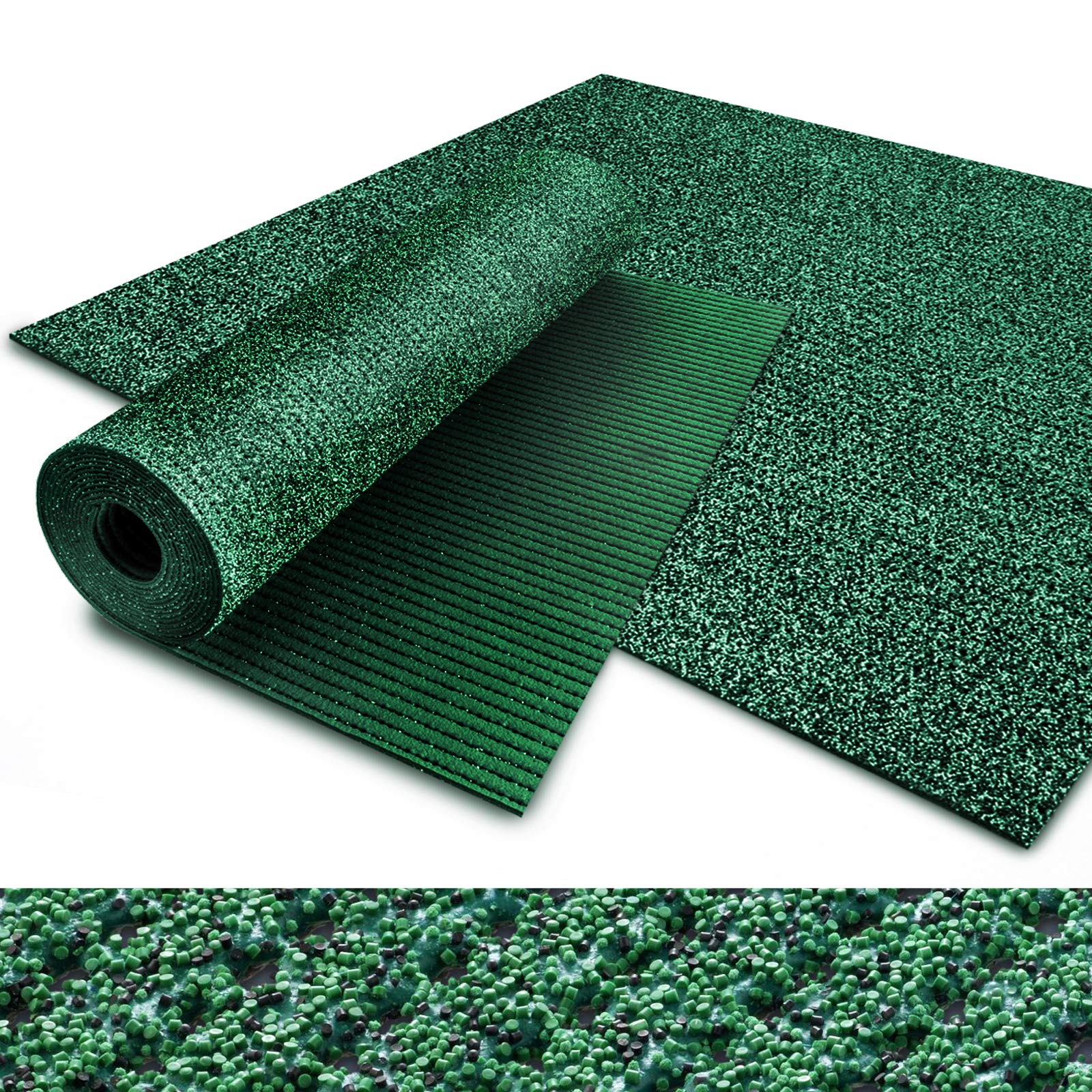 KARAT |Tapis de sécurité Antidérapant Vert 120 x 450 cm | Leroy Merlin