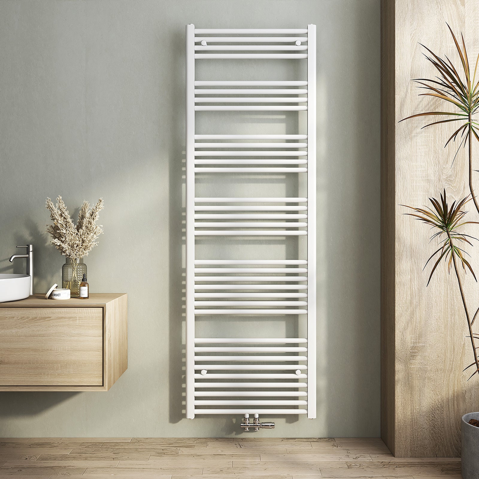 Sèche serviette eau chaude Heilmetz radiateur seche serviette salle de ...