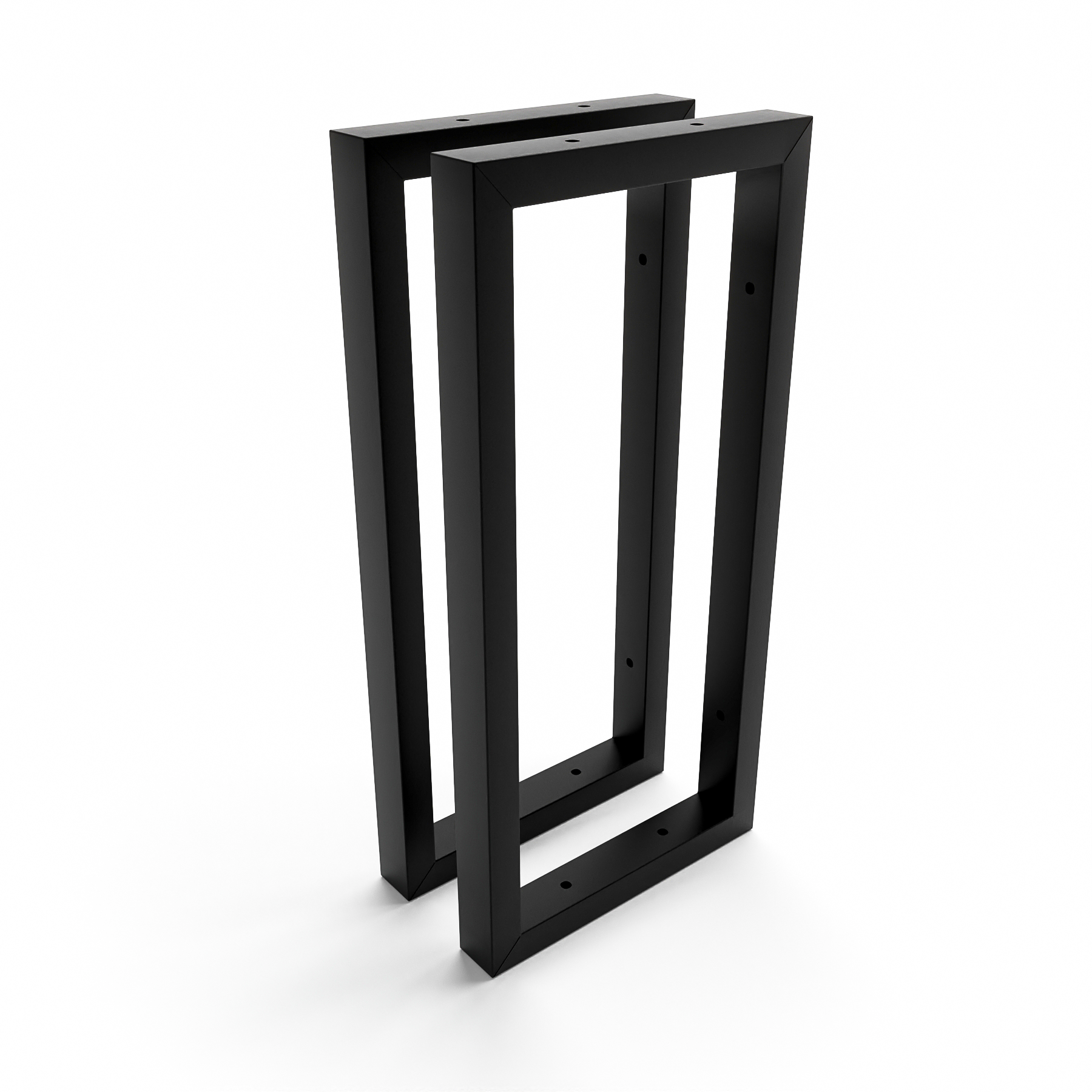 Support pour lavabo REUSS - 20 cm de profondeur, noir, lot de 2 | Leroy ...