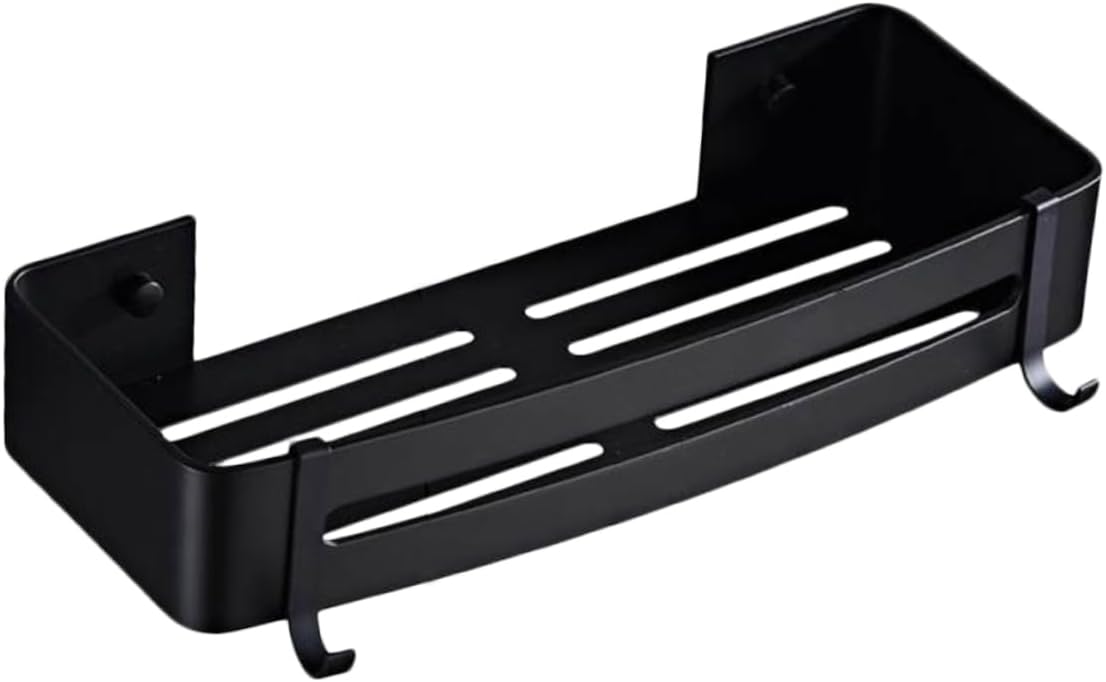 Support de douche noir 1 pièce, support de rangement de douche avec ...