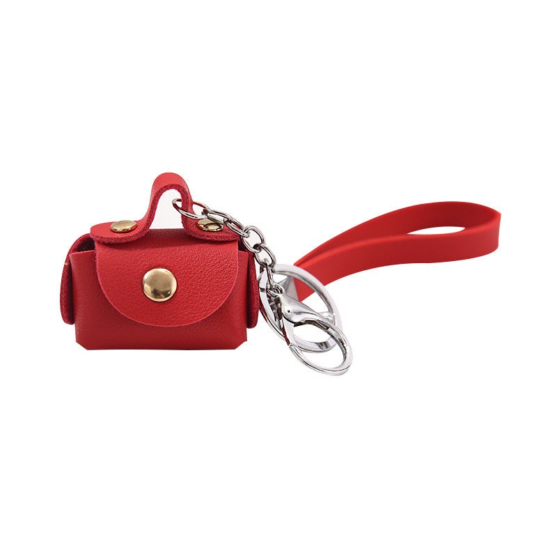 Cuir mini wallet avec porte-clés design pour compact storage | Leroy Merlin