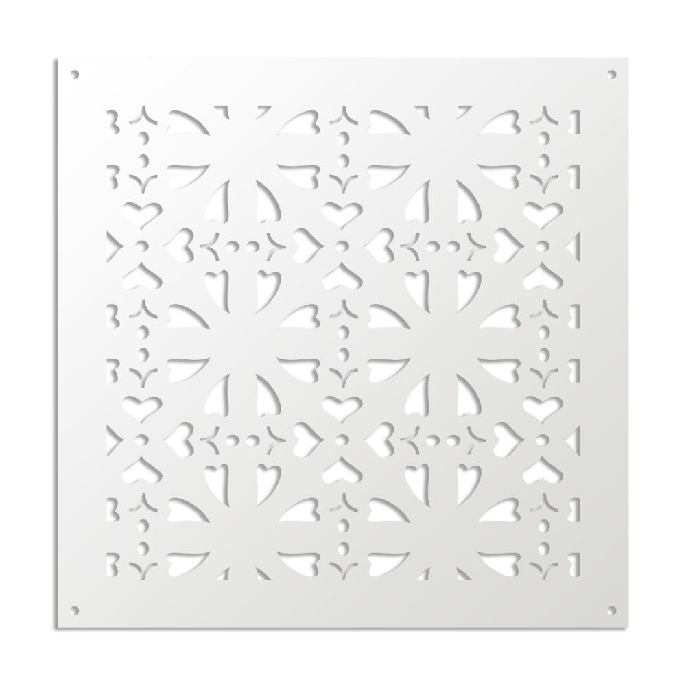 SHAPE - Panel de PVC Perforado - Parasol - medida 48x48 cm - espesor 1 ...