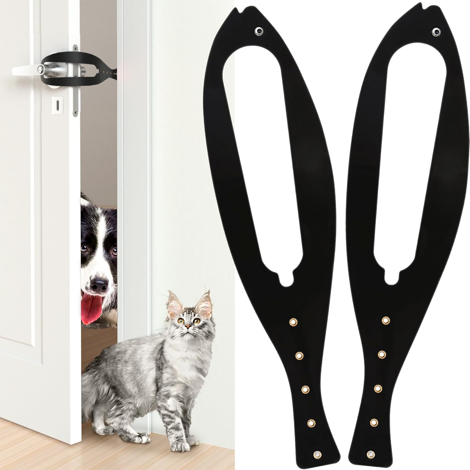 Cat Door Holder Latch Larger Adjustable Cat Door Alternative Fast Latch ...