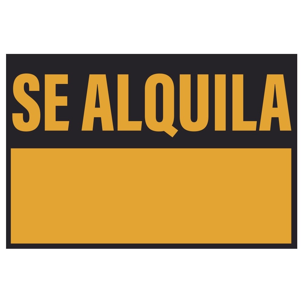 Cartel se alquila 50x35cm | Leroy Merlin