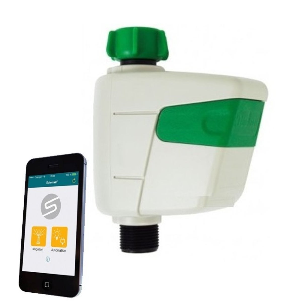 Programmateur de robinet Bluetooth Solem BL-NR - Contrôle intelligent ...