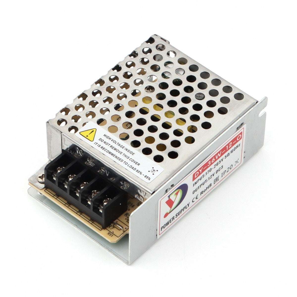 Transformateur d’alimentation 110/220V AC à 12V DC 36W 3A, Installation ...