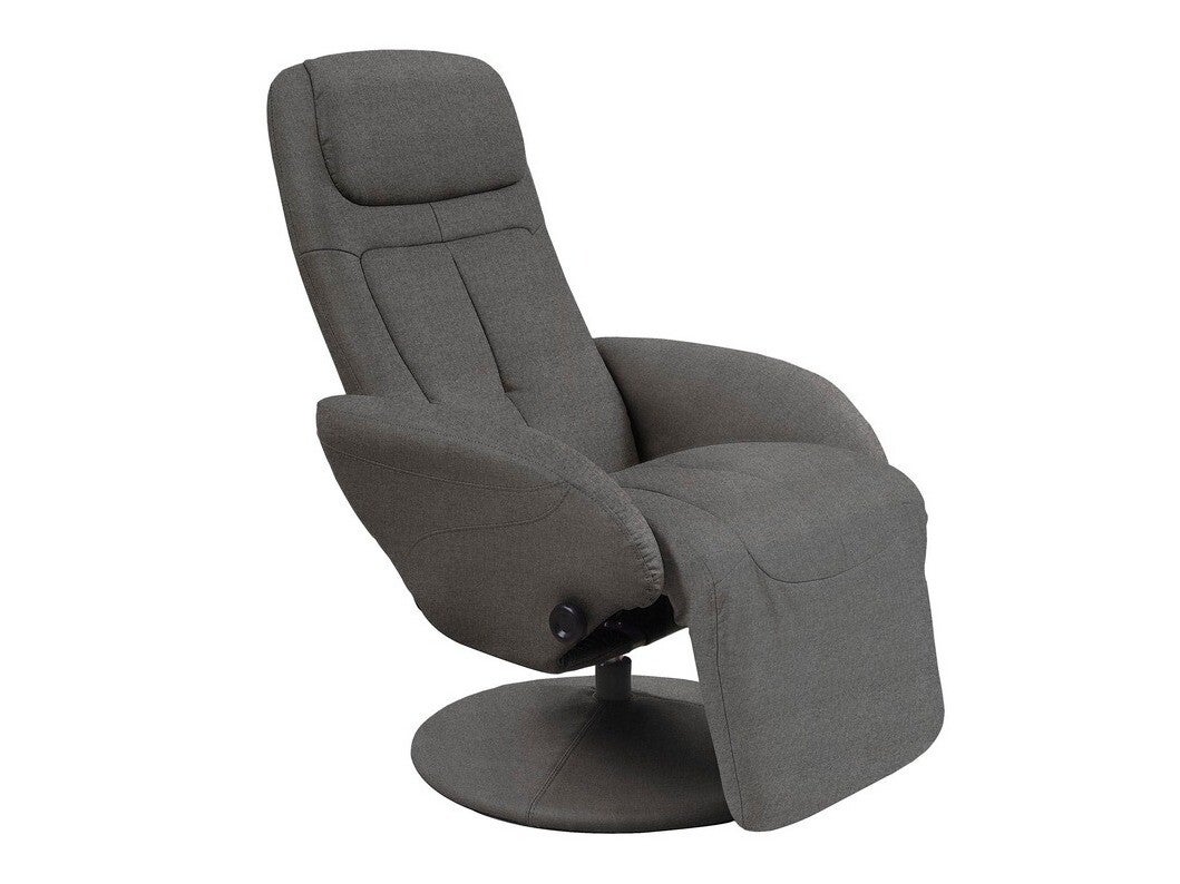 Sillón reclinable Houston 491, 84x77x80cm, Gris oscuro, Tapiz | Leroy ...