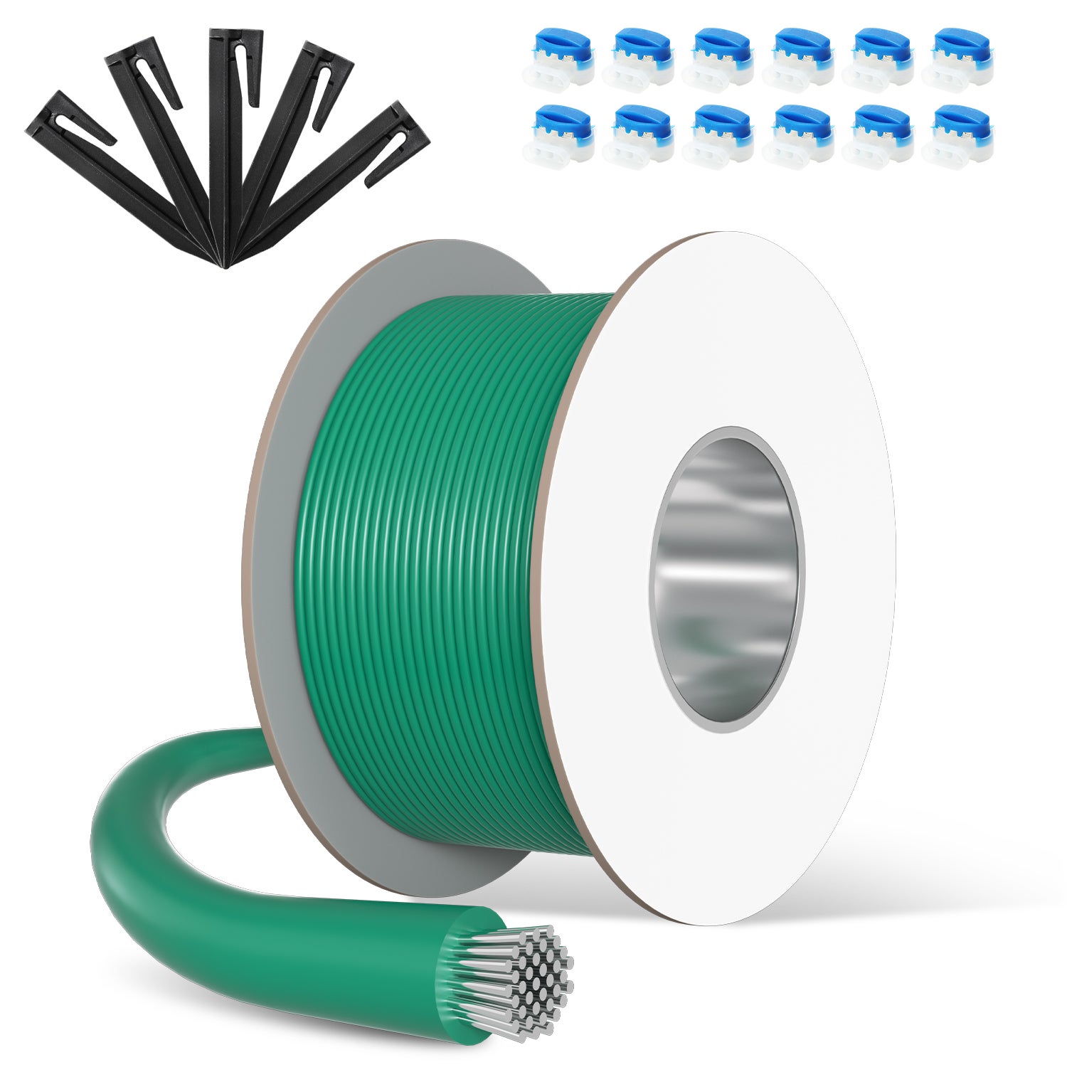 Cable perimetral de 100 m Juego de conectores de cable para robot ...