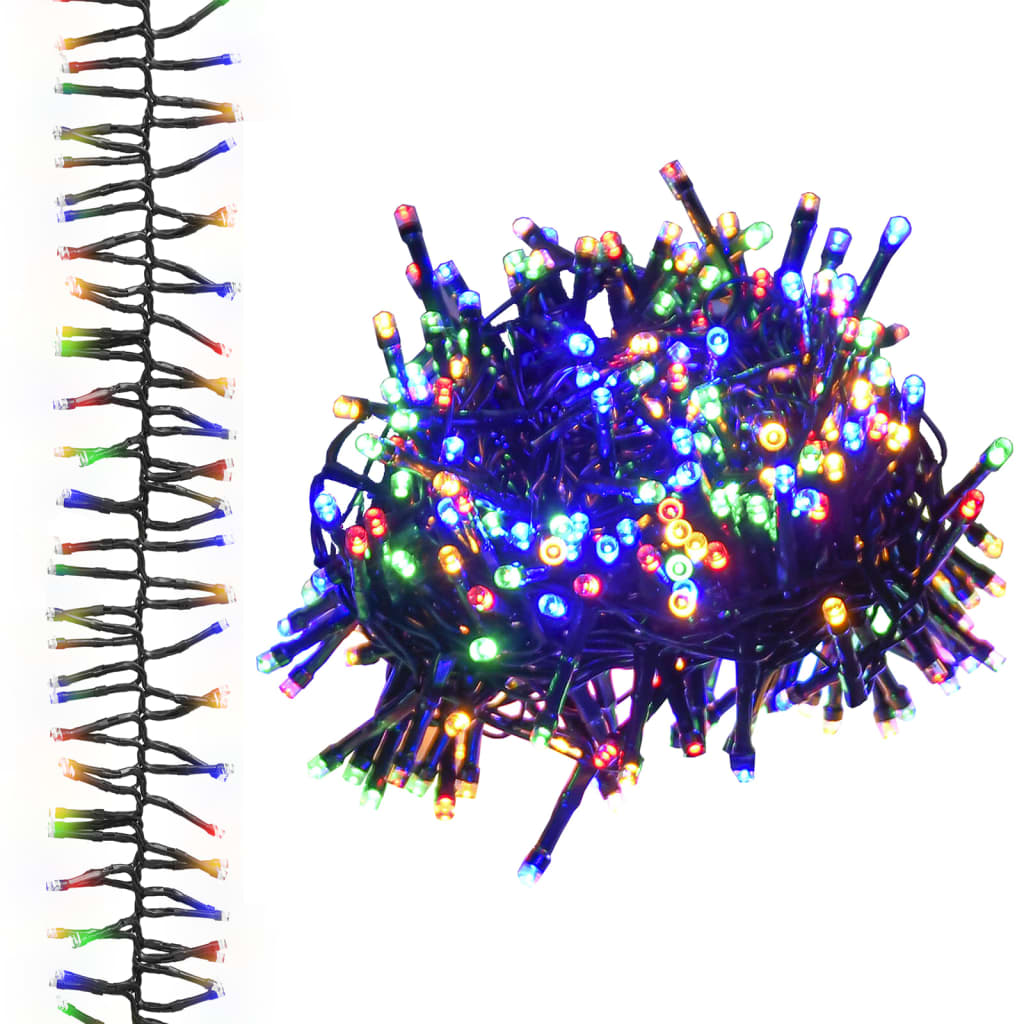 Gruppo Stringa LED con 1000 Luci LED Multicolore 11 m in PVC CFW53859 ...