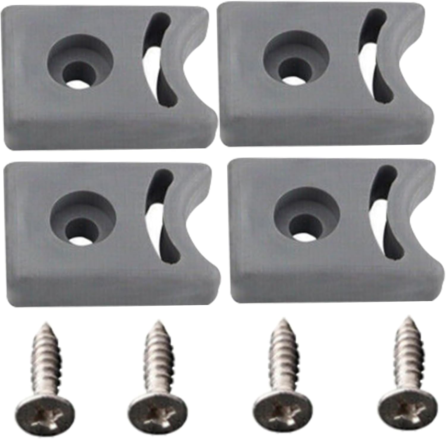 Avec Vis 4 Jeux De Butée De Porte Coulissante De Remplacement Pré ...