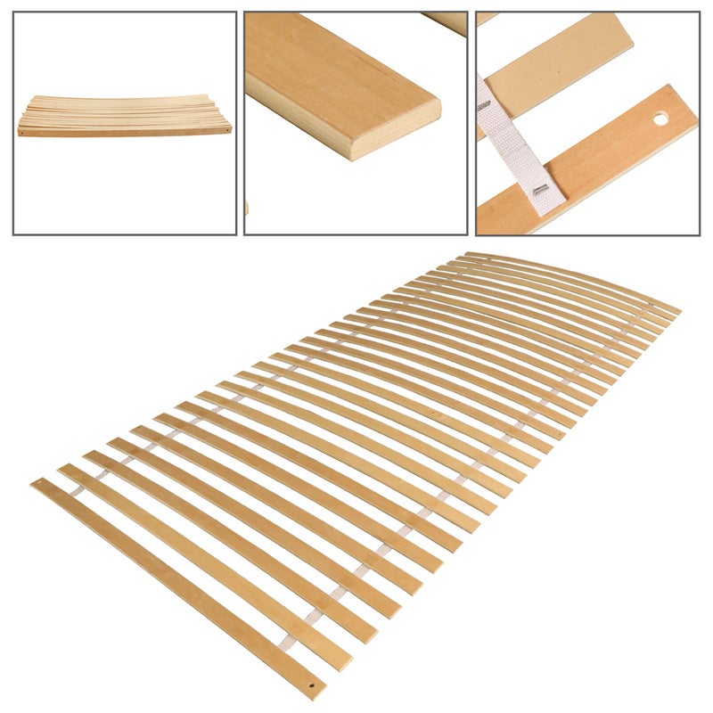 Rete a Doghe Singola 90 x 200 cm Avvolgibile–28 Doghe–per Tutti i Tipi ...