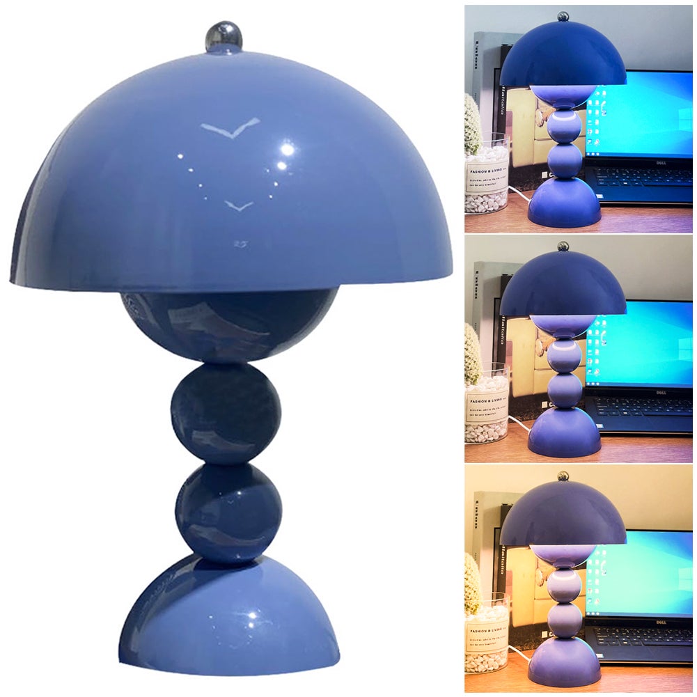 Lampe de table LED, lampe de table champignon à intensité variable ...