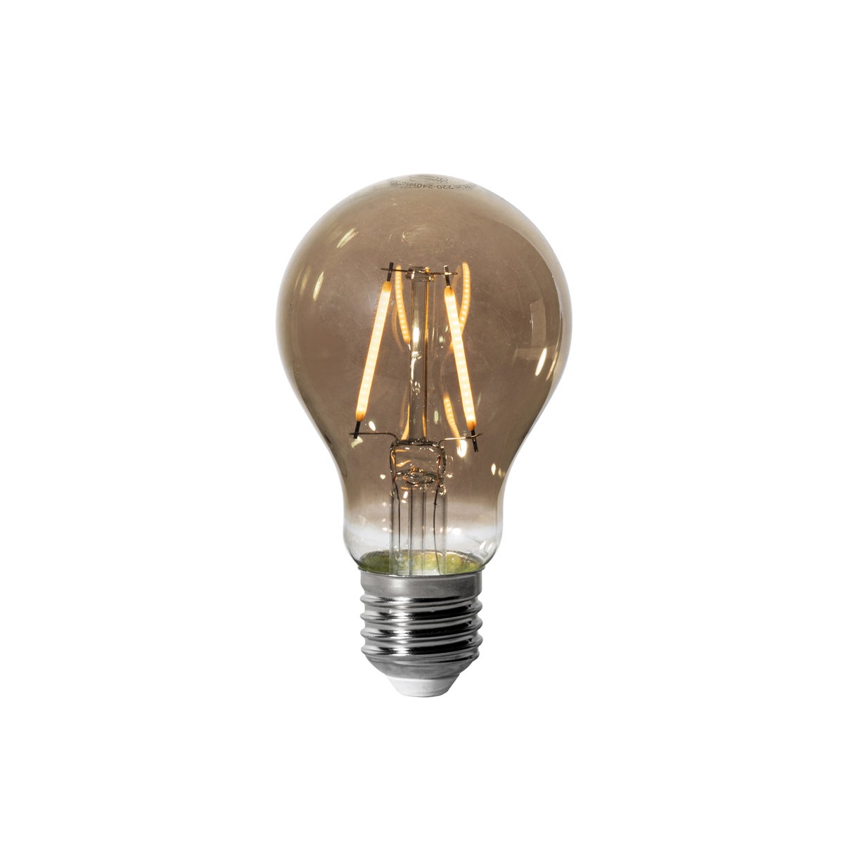 Bombilla LED E27 A60 Ahumada Regulable 3W 250 lm 2200K | Leroy Merlin