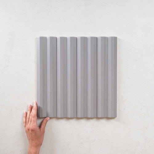 Faience Gris STRIPES Grey 7,5x30cm | Leroy Merlin
