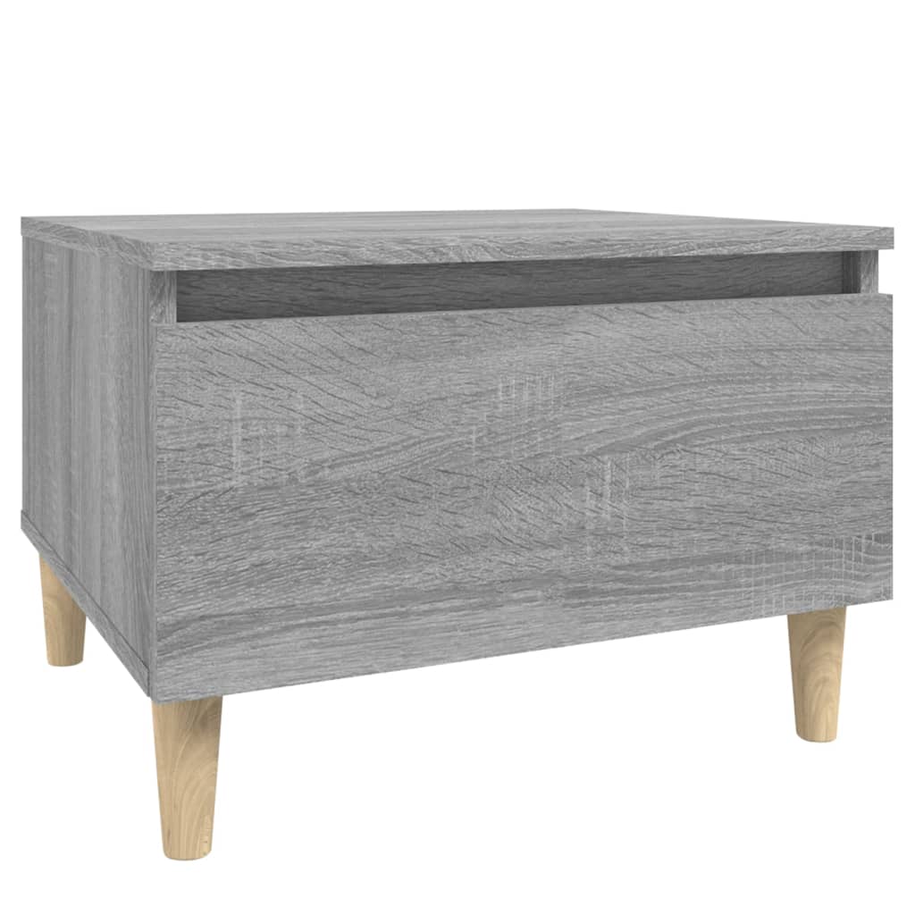 Table d'appoint | Bout de canapé | Table Basse Sonoma gris 50x46x35 cm ...