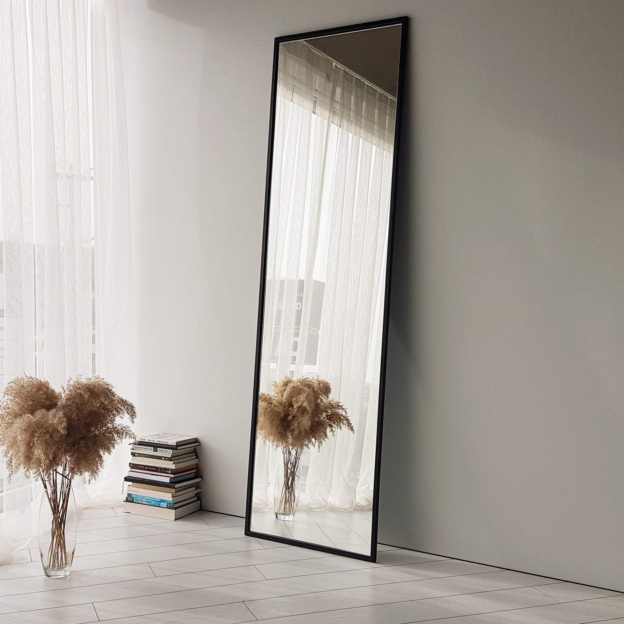 Espejo vestidor Cool 170x50cm negro | Leroy Merlin