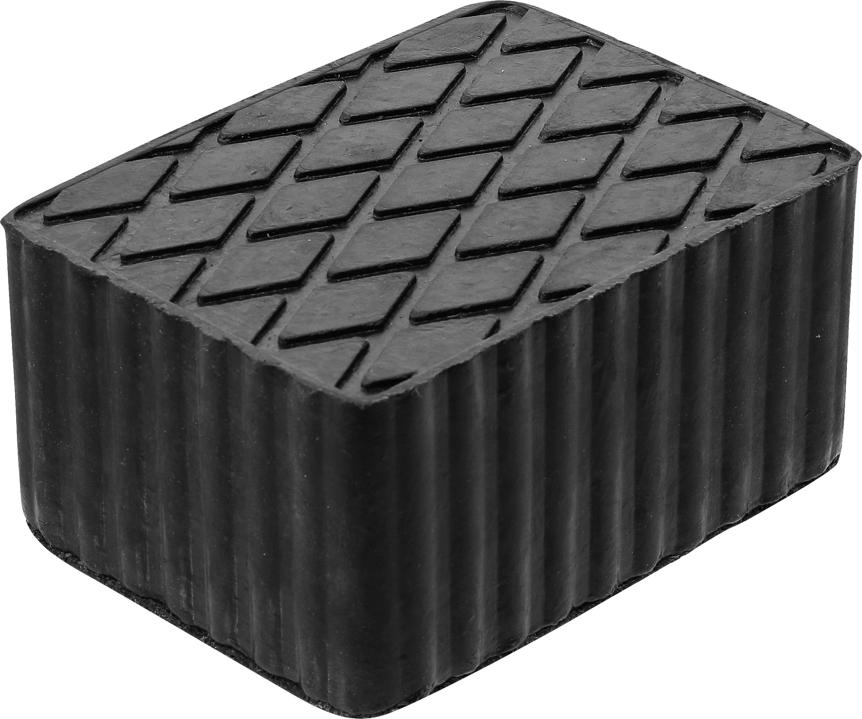 Almohadilla de goma | para plataformas elevadoras | 160 x 120 x 80 mm ...