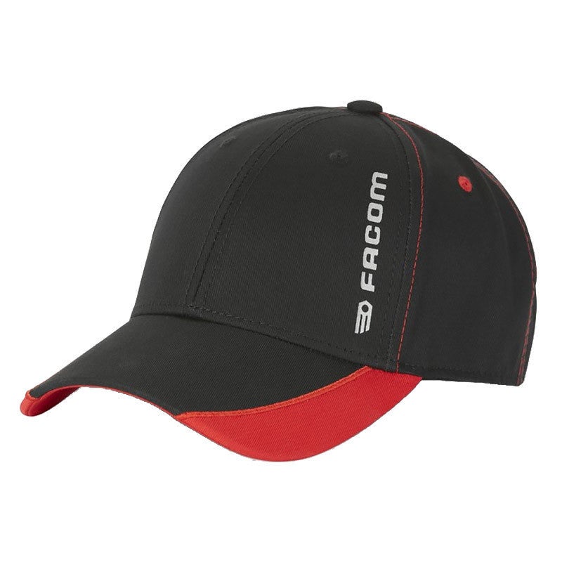 Casquette FACOM EPI - FX/0/1/CAS/REA - Homme - Noir / rouge - Taille ...