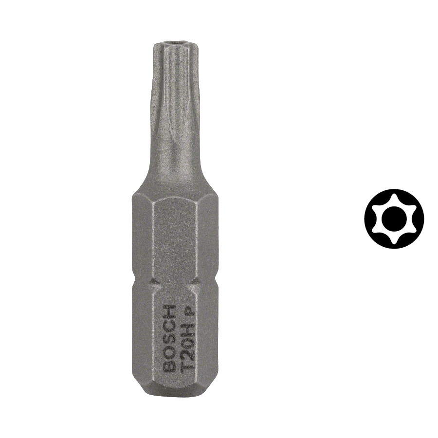 Security Torx® Destornillador bit extra duro. T10h. 25 m | Leroy Merlin