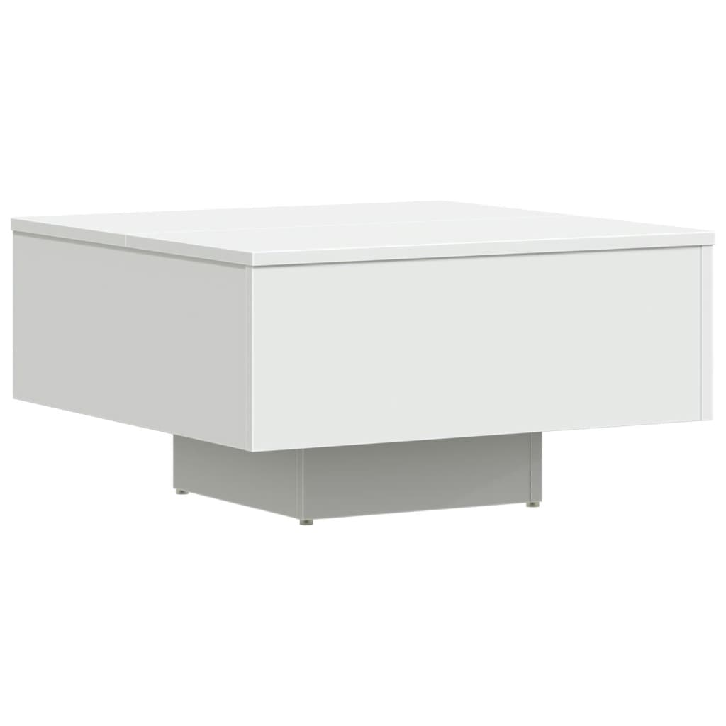 Table basse | Table d'appoint | Table de Salon Blanc 60x60x31,5 cm ...