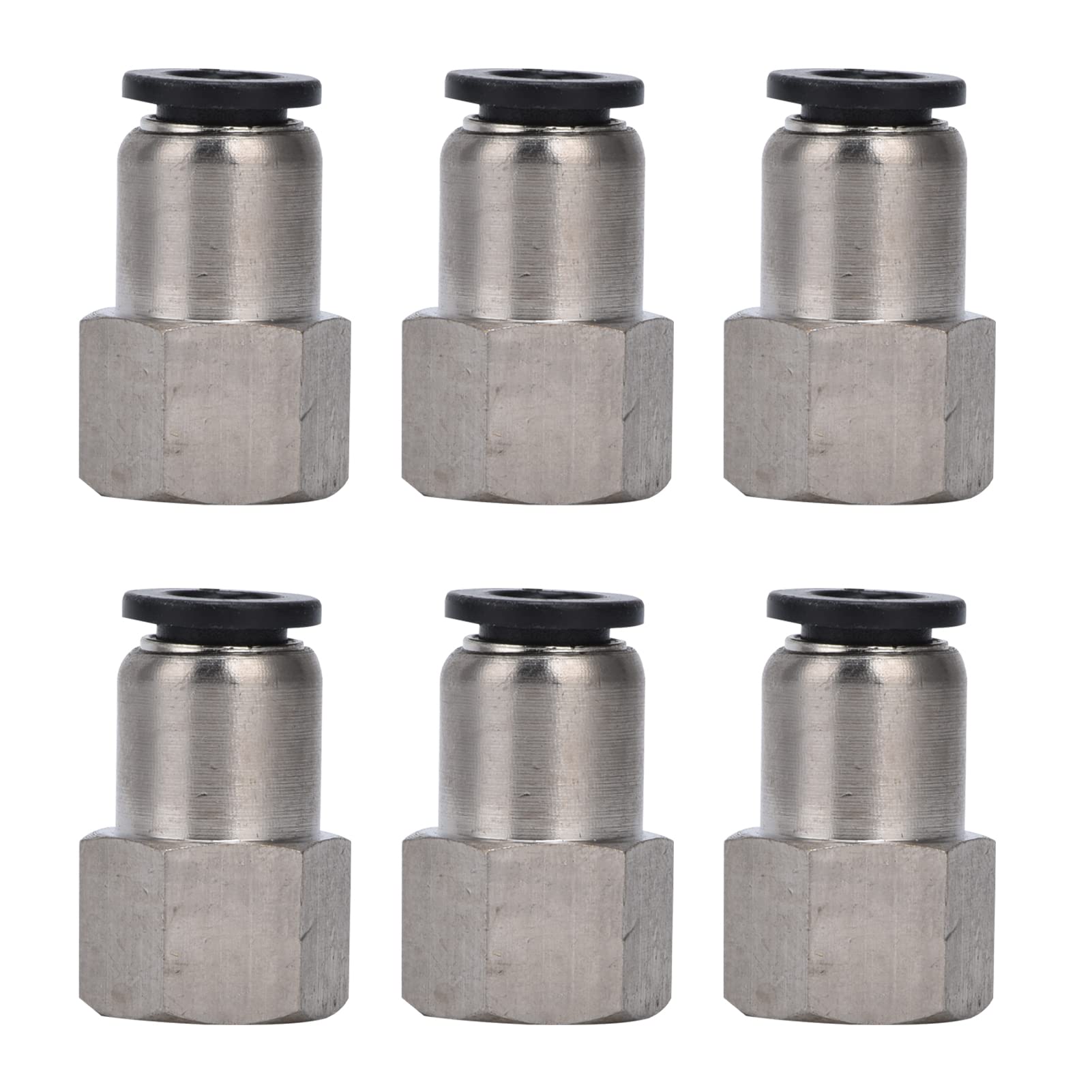 Conector neumático recto hembra Conector de línea de aire de conexión ...