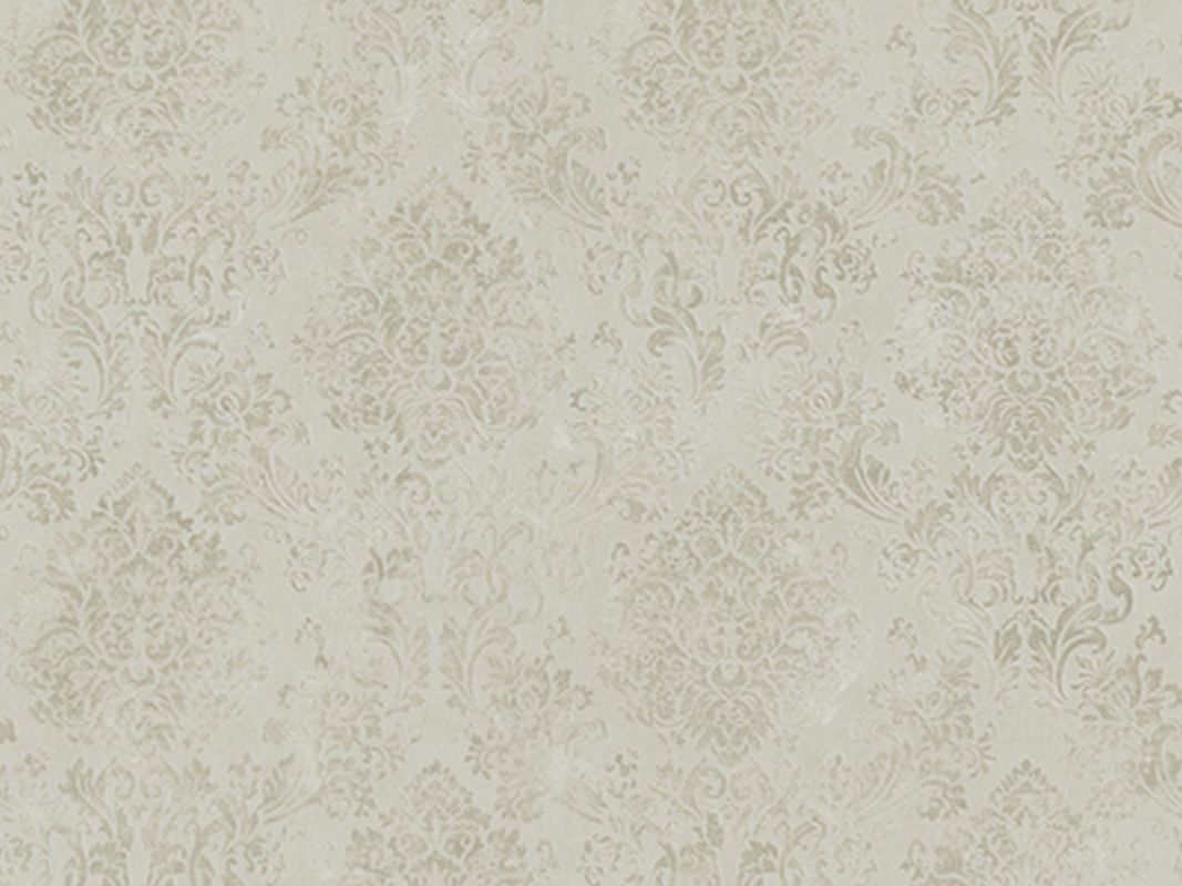 Papel pintado barroco blanquecino - 53 cm x 10 m - Zambaiti | Leroy Merlin