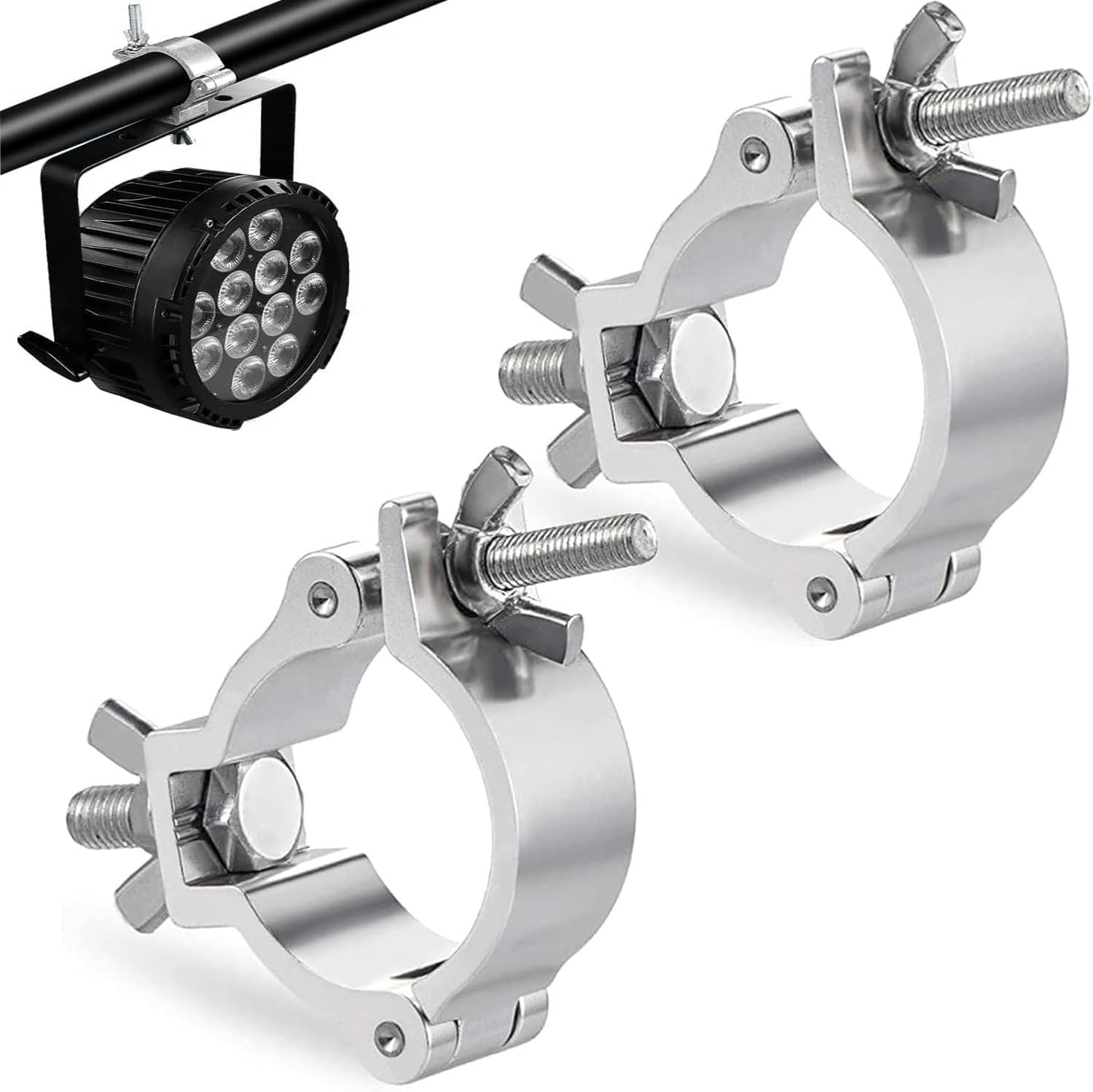 2 Pack Truss Clamp,Truss Clamp Pince de Lumière de Scène, O-Clamp Clamp ...