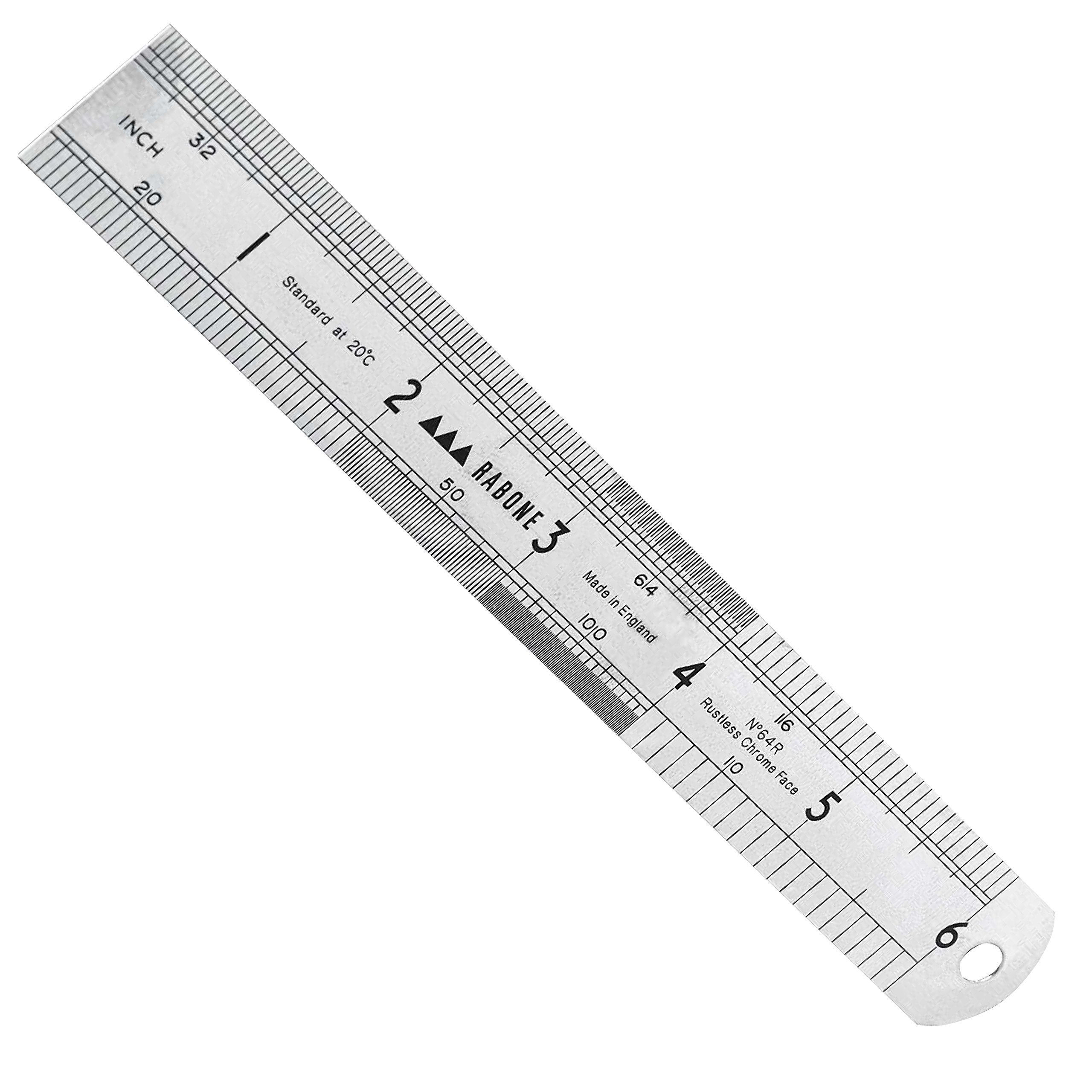 Stanley 6035400 Rabone 64R - Righello inossidabile, 150 mm | Leroy Merlin