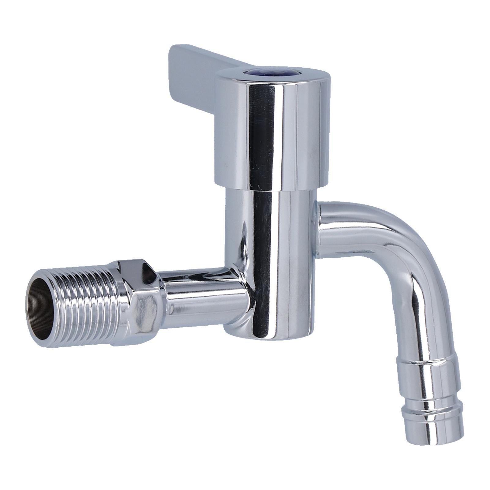 Robinet de Machine à laver par galvanoplastie G1/2, robinet mural en ...