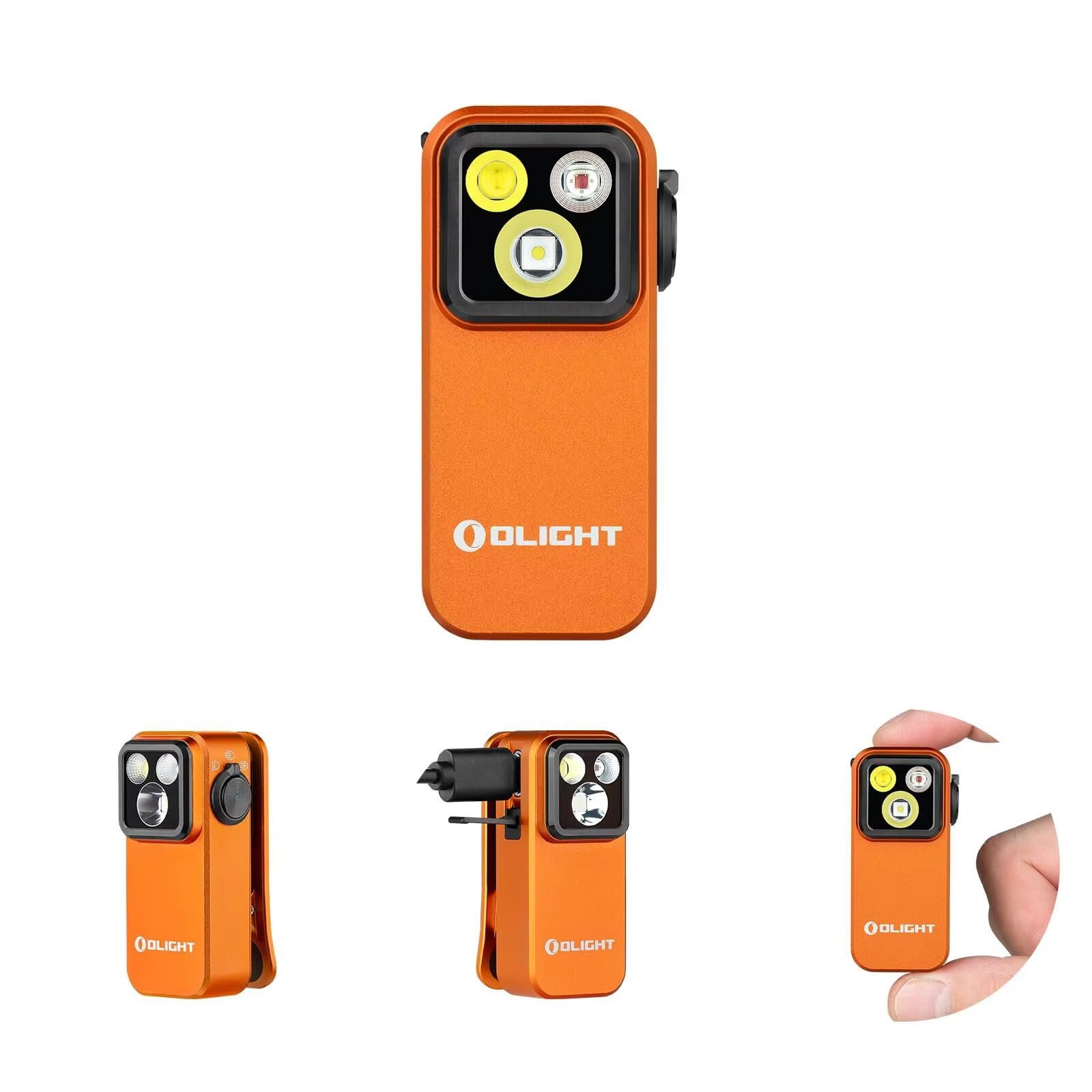 OCLIP PRO TROIS-LIGHT SOURCE CLIP LUMIÈRE STRONGE LUMIÈRE 500 LUMENS ...