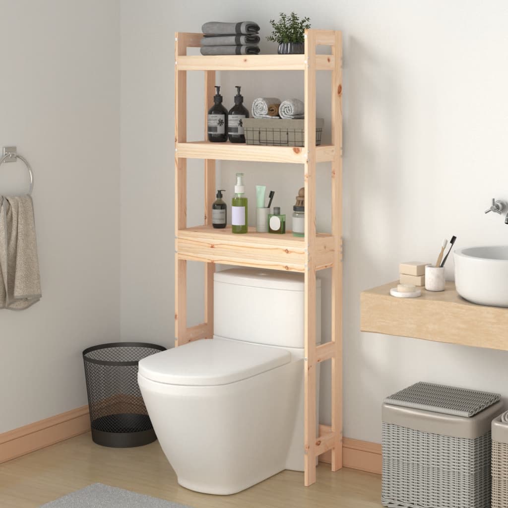 Etagere Toilettes Bois