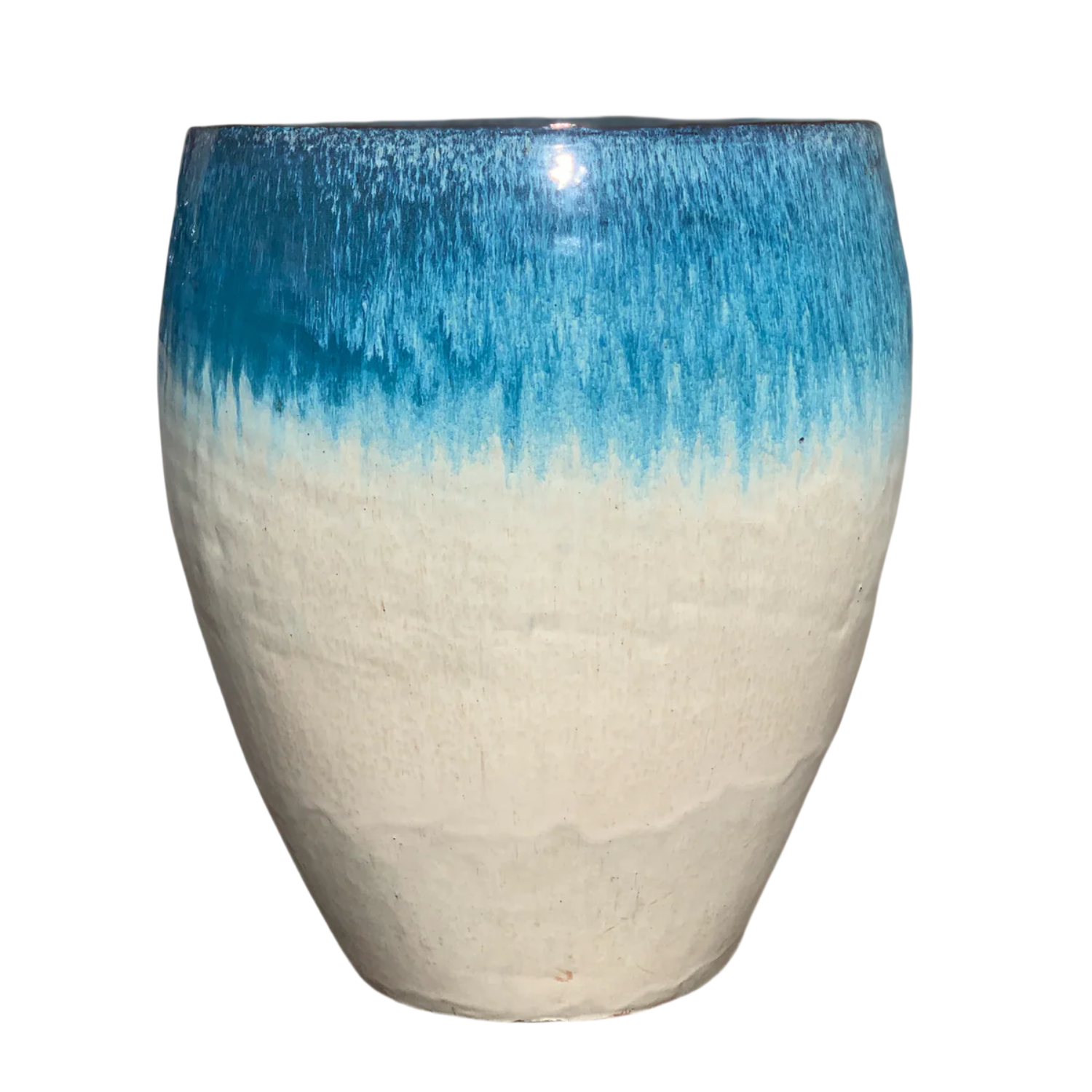 Pot grande taille d'extérieur POSEIDON2 46x55cm ciel d'avril, fait main ...