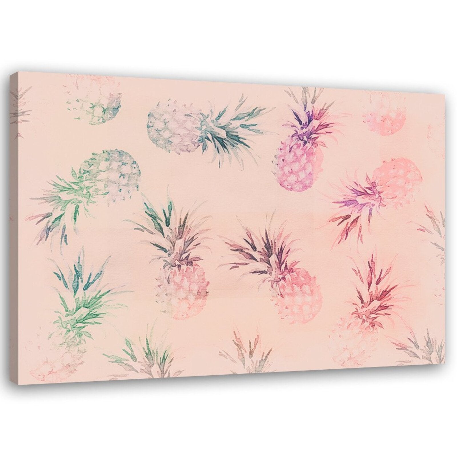 Tableau motif d'ananas - 100 x 70 cm | Leroy Merlin