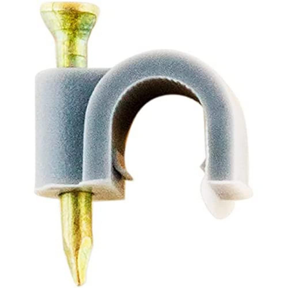 Lot de 100 crochets de fixation Ø6mm - Gris - Zenitech | Leroy Merlin