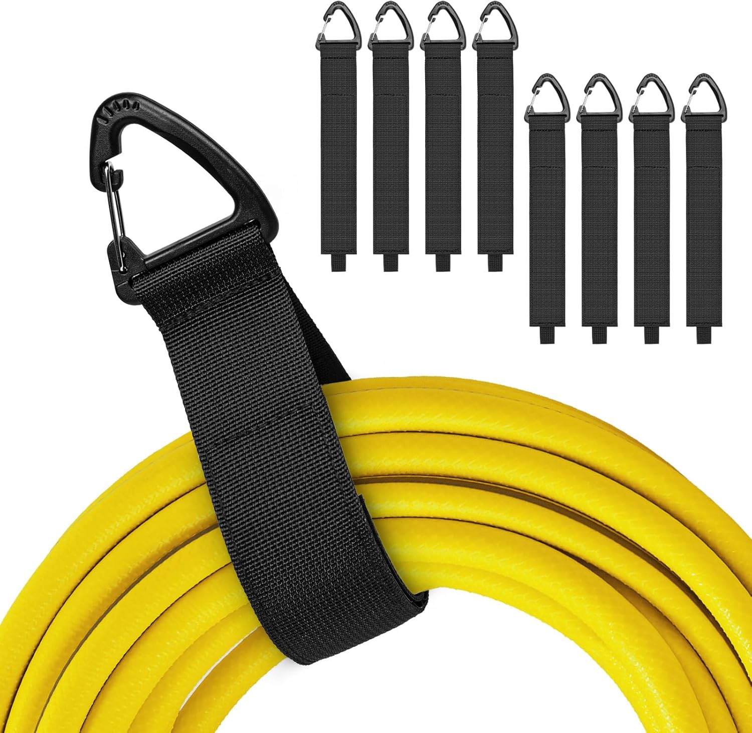 Sangle de Rangement Avec Attache Cable Scratch et Crochets 8pcs ...