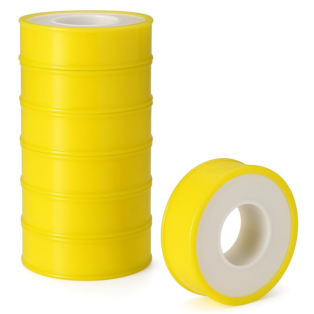 Téflon Plomberie 10 Rouleaux – 15 mm x 12 m – Étanchéité Filetage Eau ...