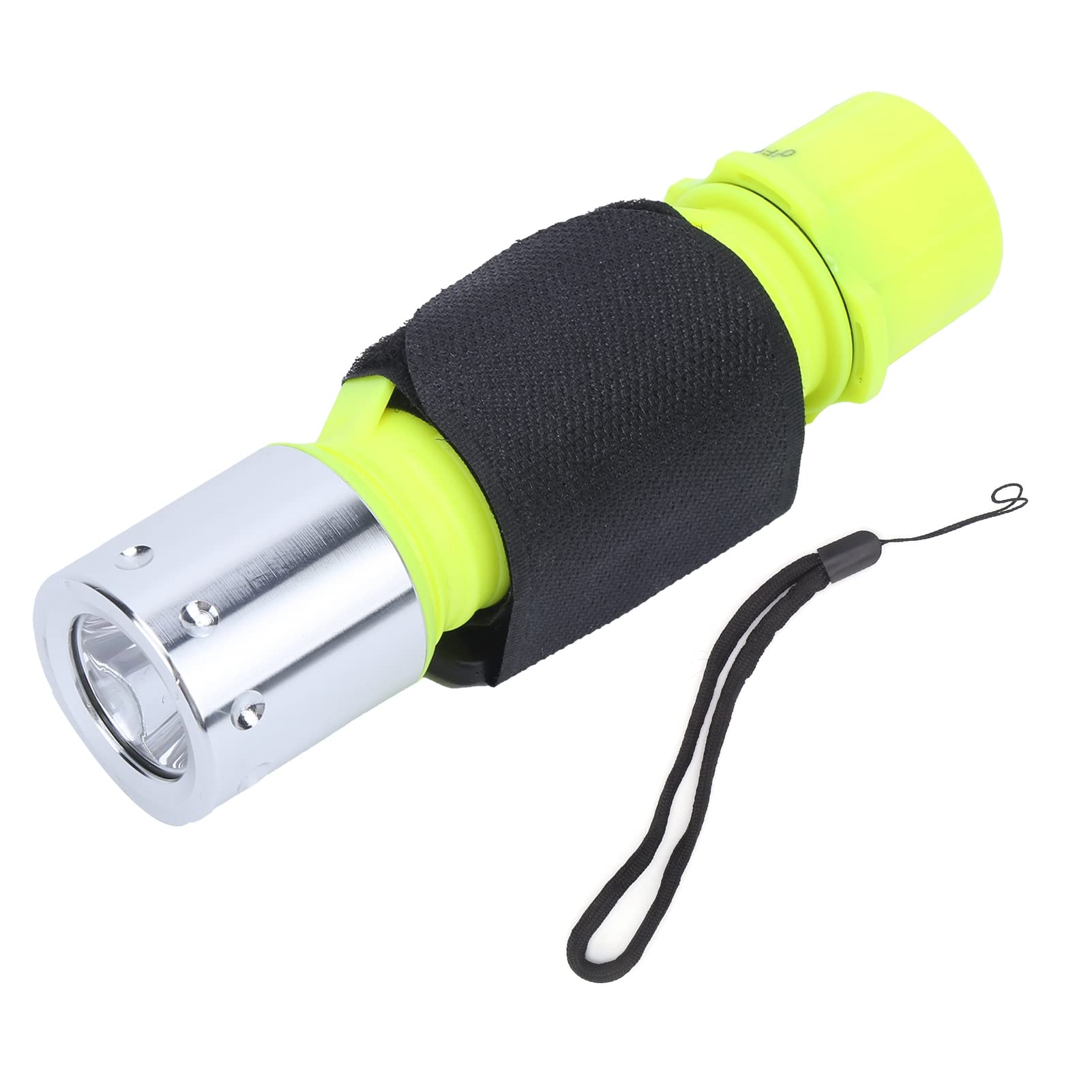 Linterna de buceo con luz LED resistente al agua para exploración ...