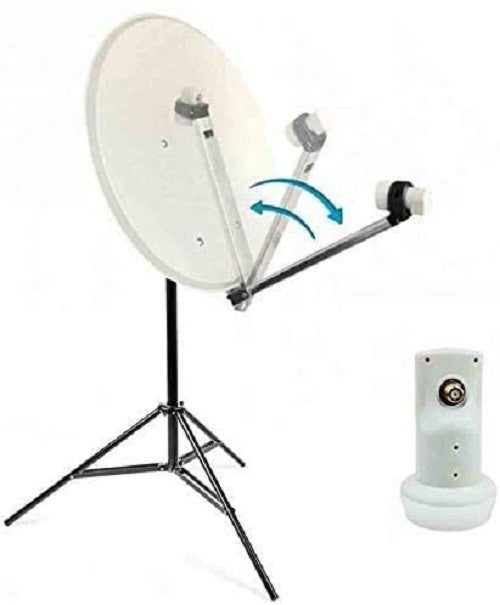Hdme Kit Camping Car Parabole Satellite Acier 60cm Avec Bras Repliable ...