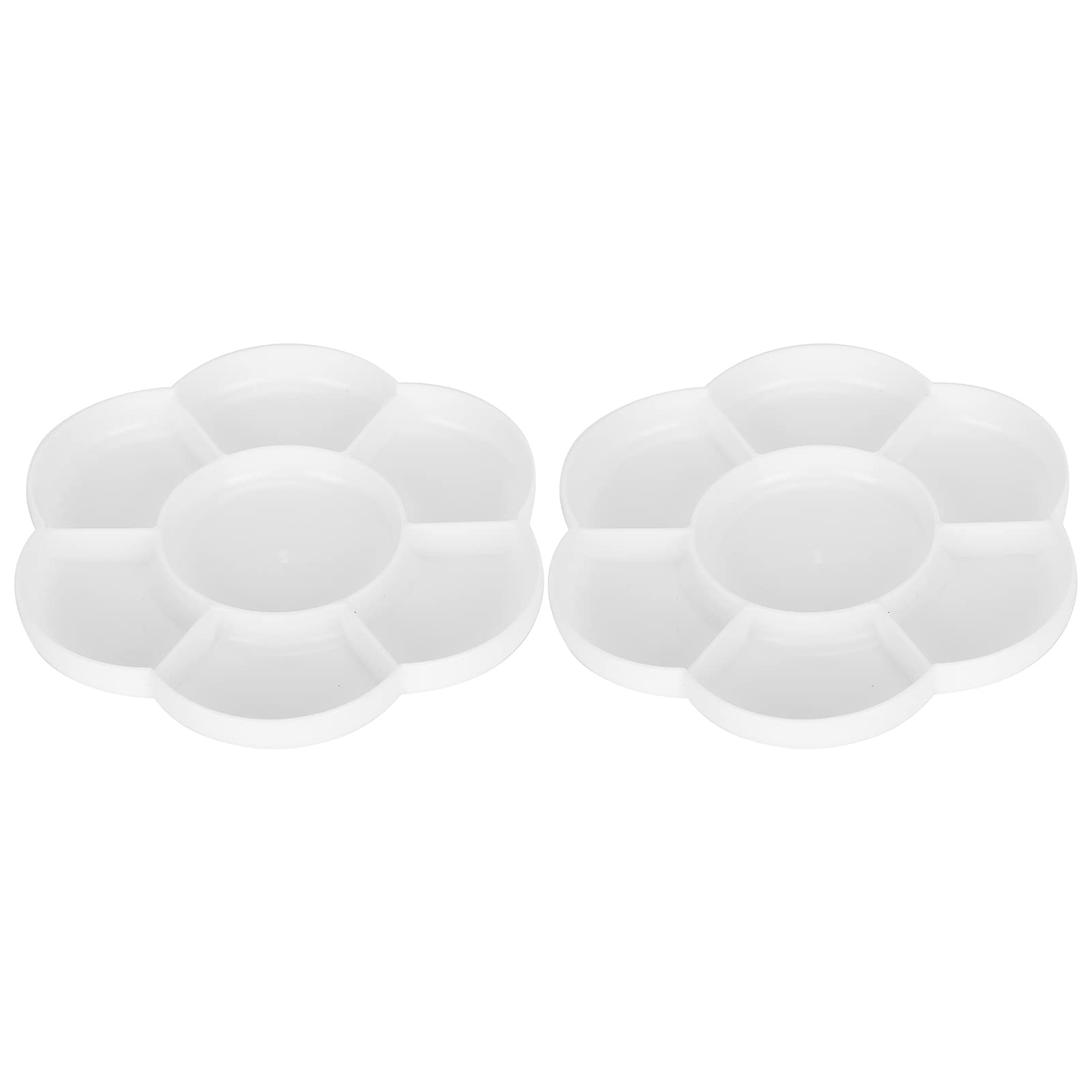 Palette de peinture prune 7 trous Palette en forme de prune Art Dessin ...