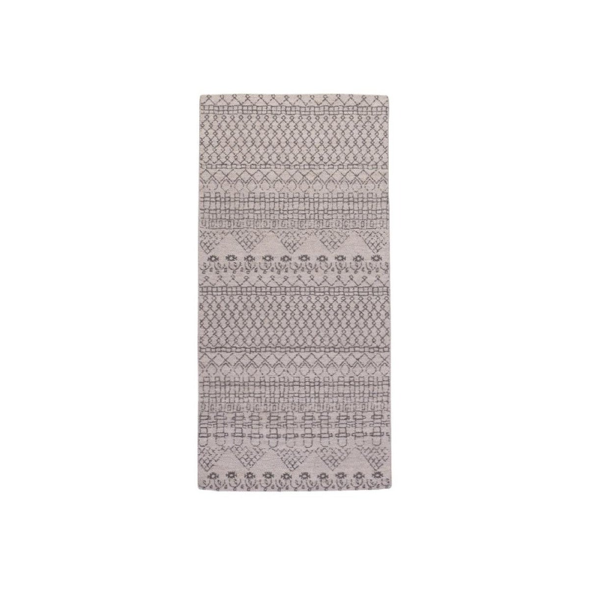 Tapis laine Polyester (PE) Gris - Décoration d'Autrefois | Leroy Merlin