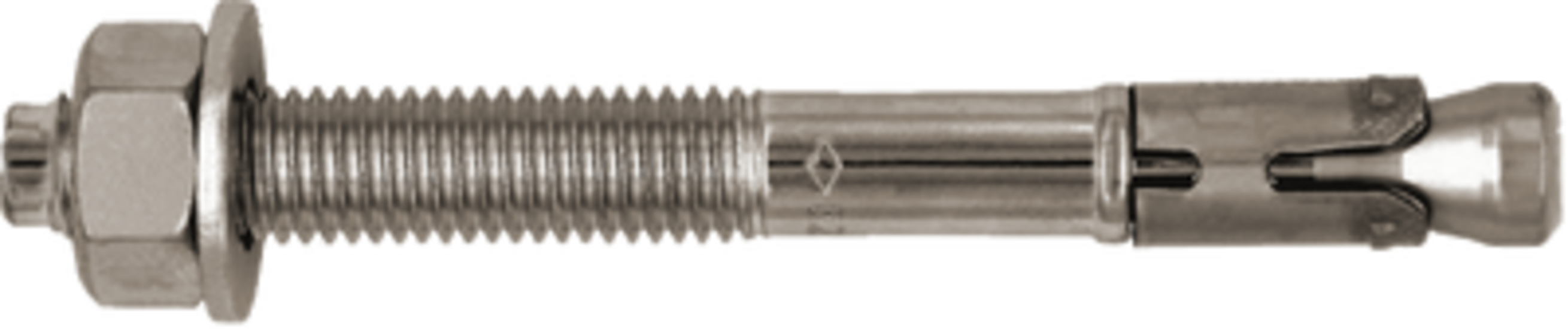 Cheville a expansion 16X170 mm en INOX fixations lourdescertifié O1pc20 ...