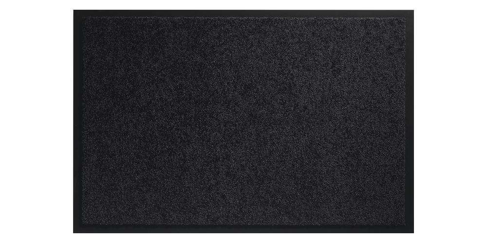 Tapis absorbant Twister 60x90cm noir | Leroy Merlin