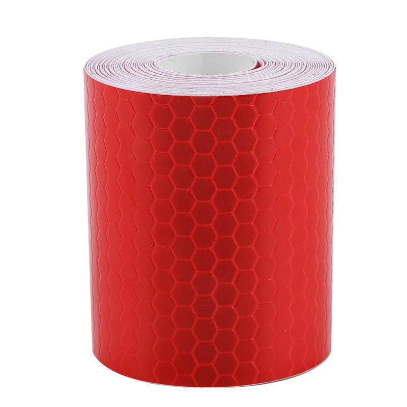Rollo de cinta reflectante de seguridad roja de 5 cm x 3 m para ...