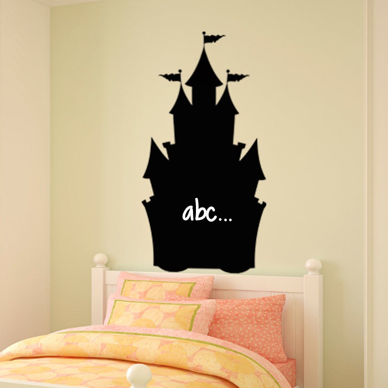 Vinilo pizarra Castillo Diseño - adhesivo de pared - revestimiento ...
