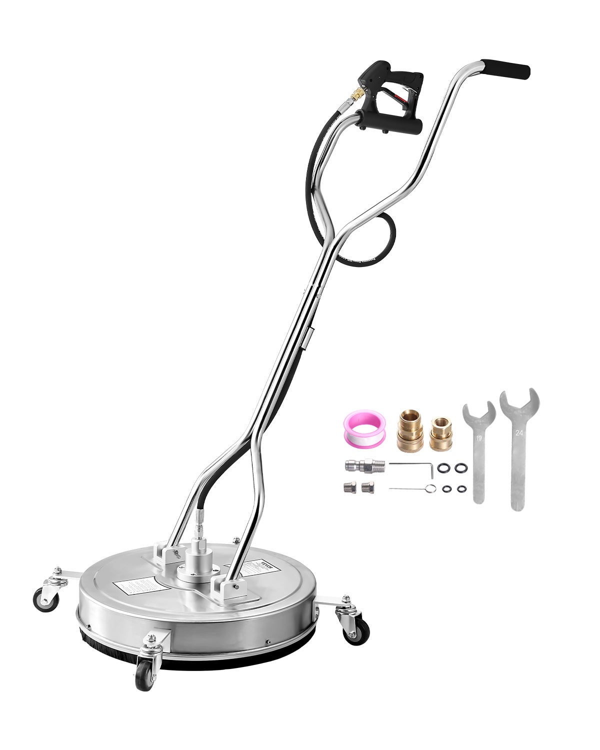 550mm Surface Cleaner Myjka wysokociśnieniowa Myjka tarasowa 4 koła 276 ...