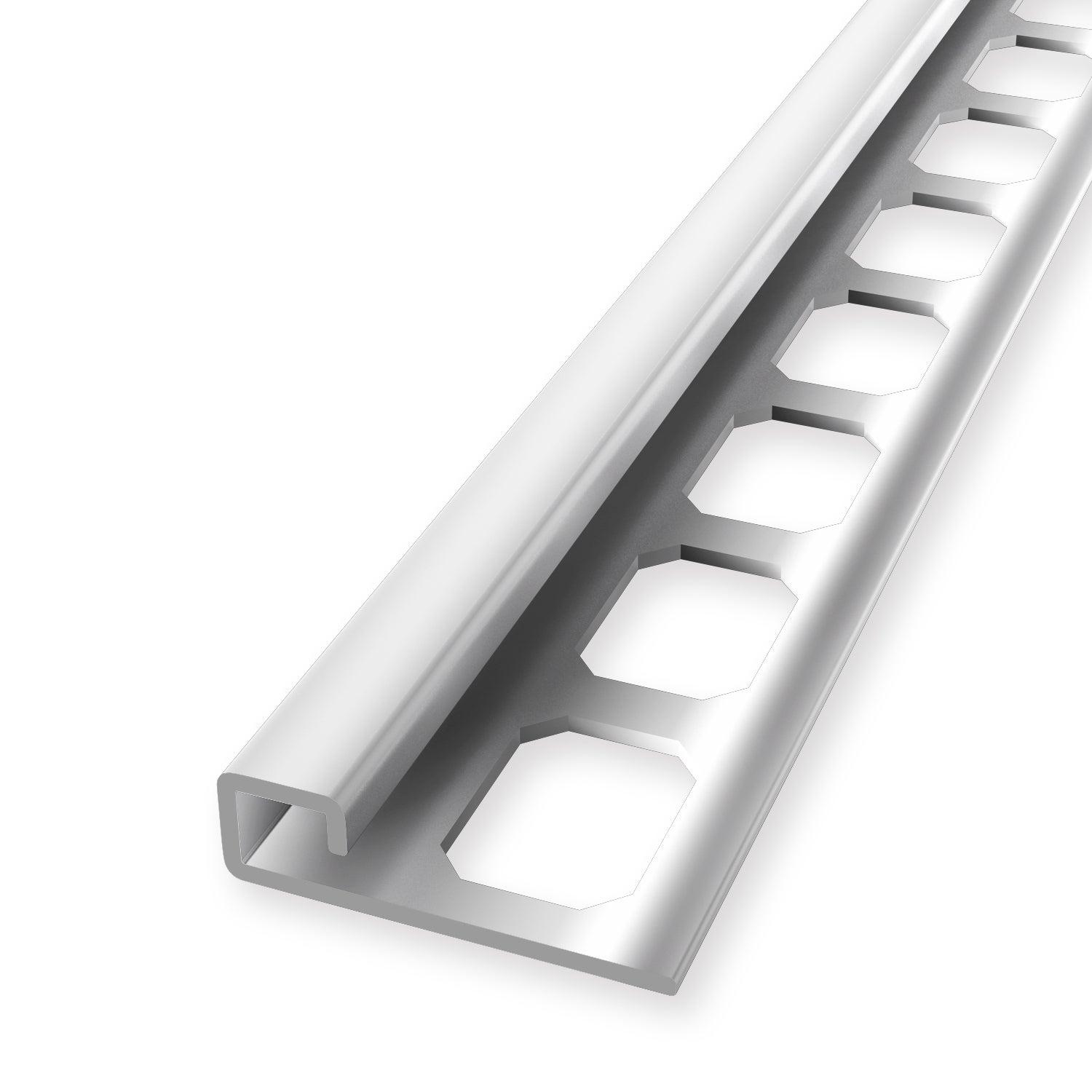 Équerre de finition carrelage carré 9 x 31 mm Épaisseur 9 mm estampé ...