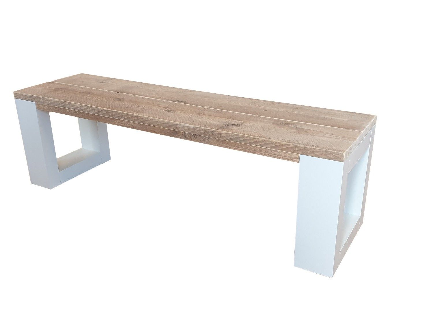 Wood4you - Banc New Orleans 160 cm Blanc banc exterieur - banc bois ... Wood4you - Banc New Orleans 160 cm Blanc banc exterieur - banc bois ...