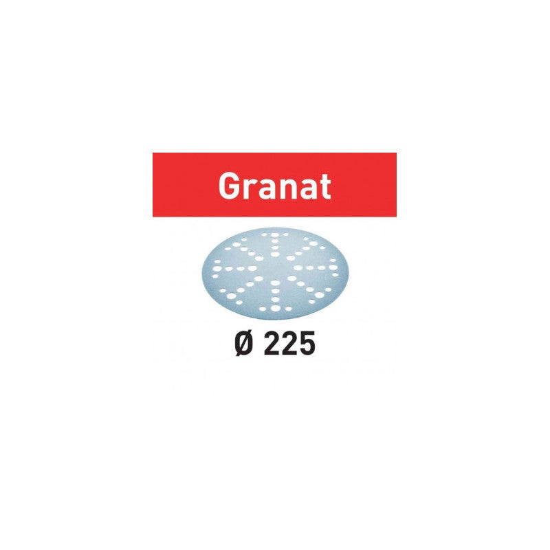 Abrasif STF D225/48 P220 GR/25 Granat - FESTOOL 205662 | Leroy Merlin
