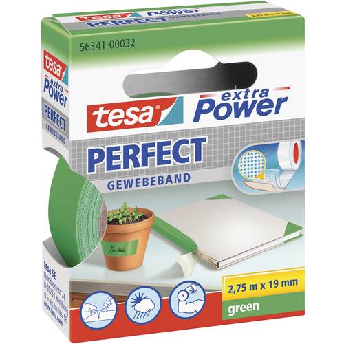 Ruban Adhésif Toilé Tesa® Extra Power Tesa 56341-32-2 Vert (l X L) 2.75 ...